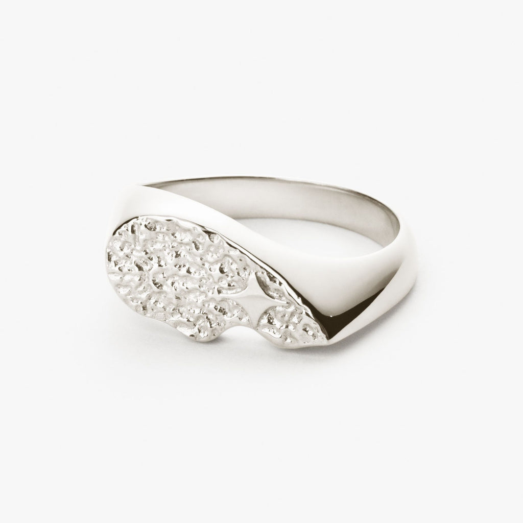 Textured BFF Sparkly Ring | Camille Brinch Jewellery